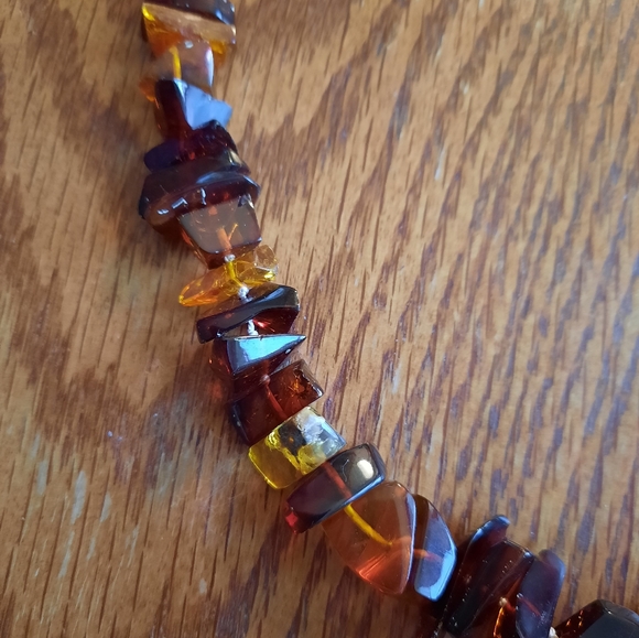 None | Jewelry | Large Amber Shards Necklace | Poshmark